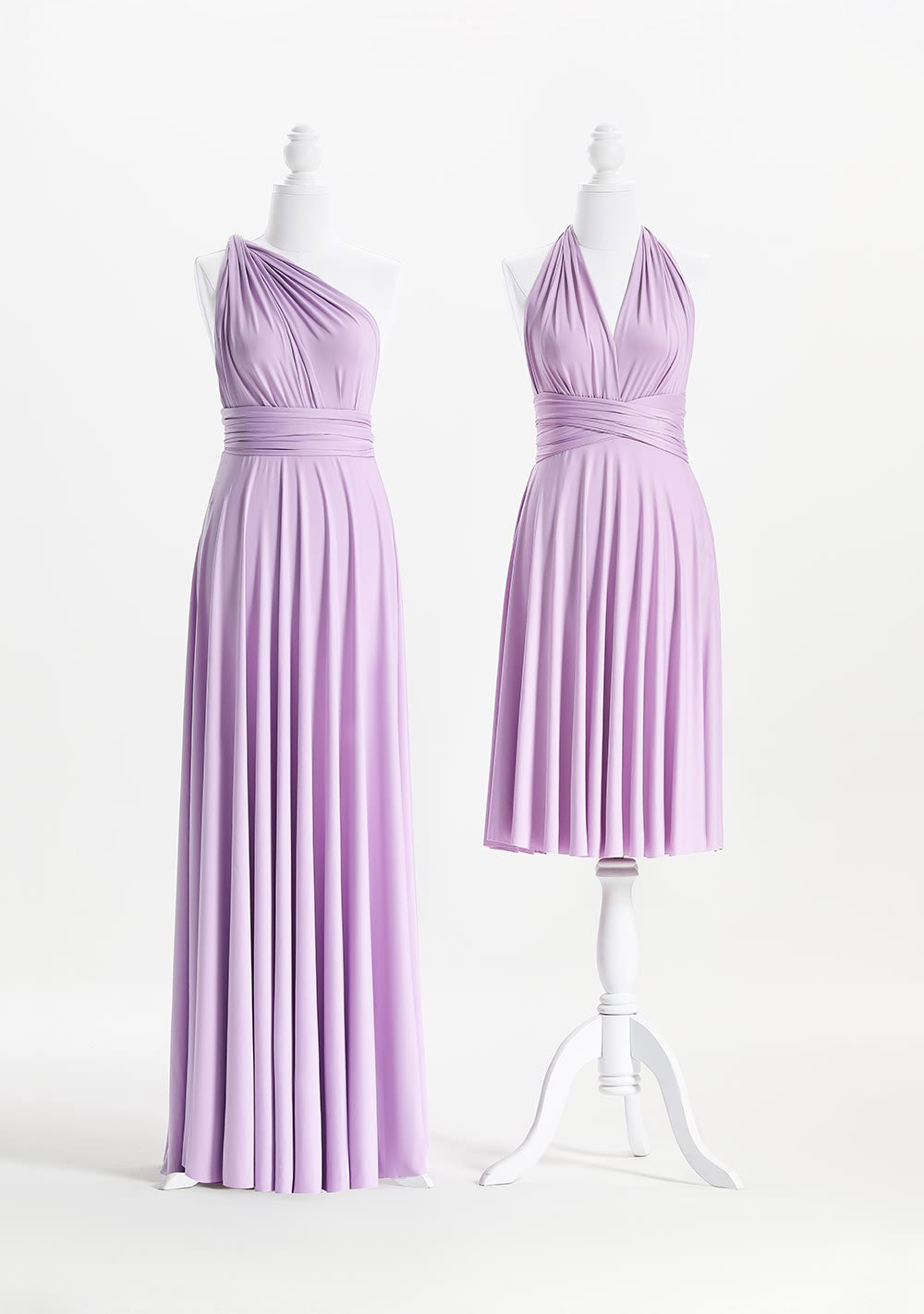 Buy Lavender Infinity Dress, Multiway Dress - 100Styles
