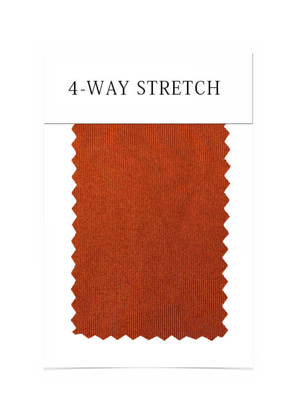 Burnt Orange Infinity Dress Fabric Sample